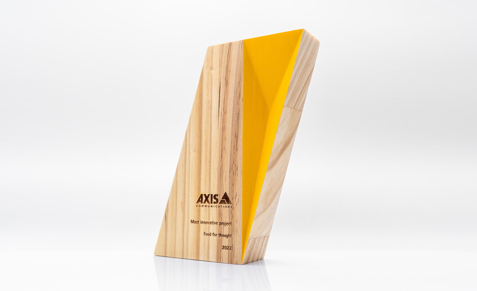 Trofeos de madera personalizados - Equipo Madera